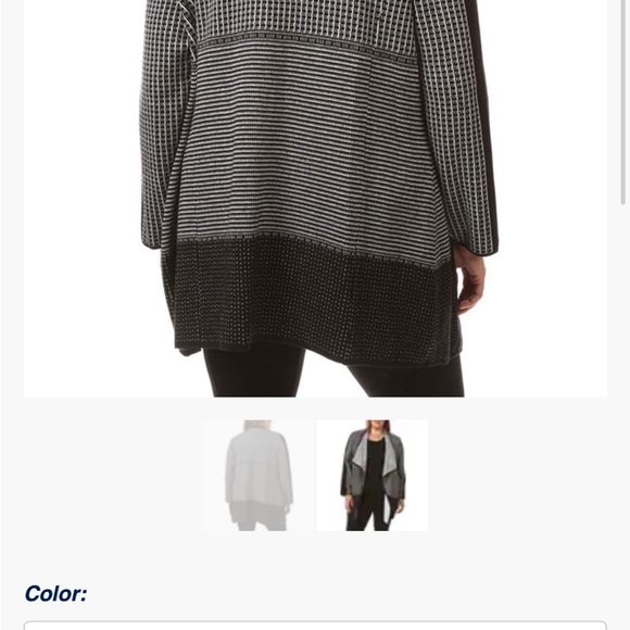 Ming Wang | Jackets & Coats | Ming Wang 3x Nwot Drape Sweater Jacket ...